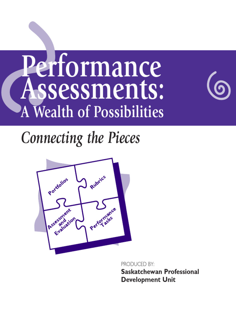 Performance Assessment Tasks | PDF | Educational Assessment | Rubric (Academic)