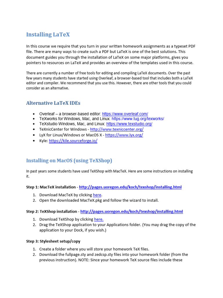 How-to-LaTeX | PDF | System Software | Computing