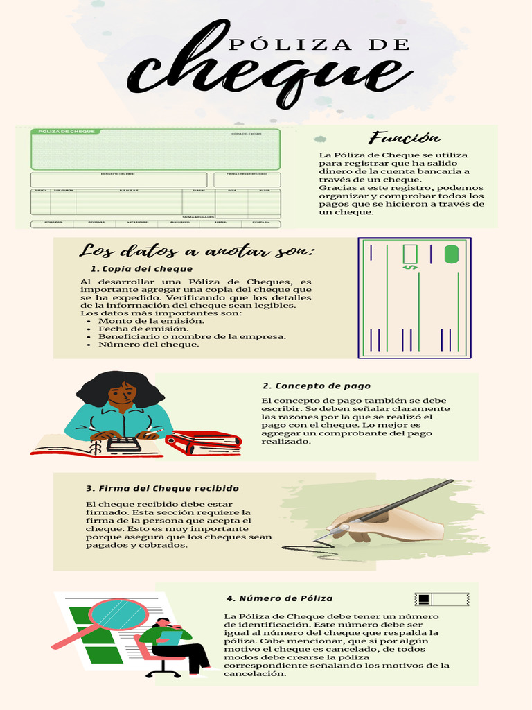 Poliza de Cheque | PDF