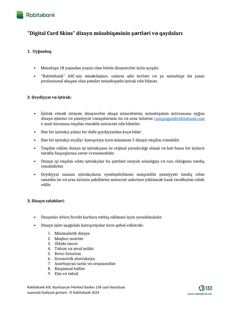 Digital Card Skins Terms and Conditions 2 | PDF