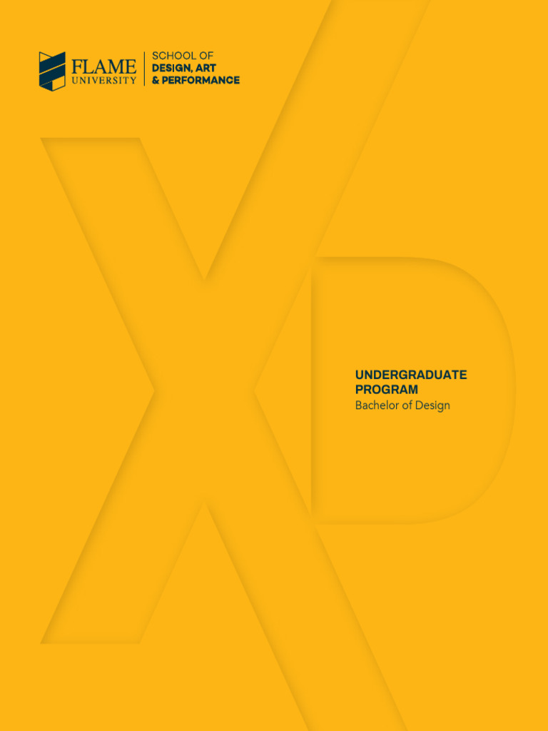 Bachelor of Design at FLAME University | PDF | Psychology | Thought
