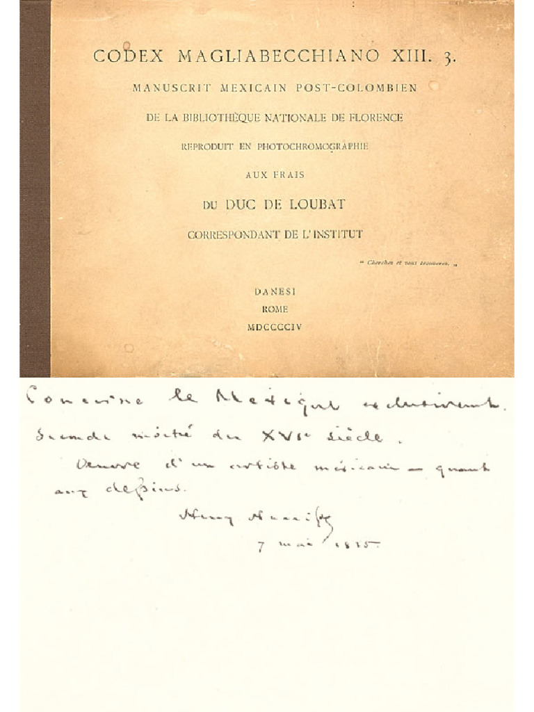 Códice Magliabechiano | PDF