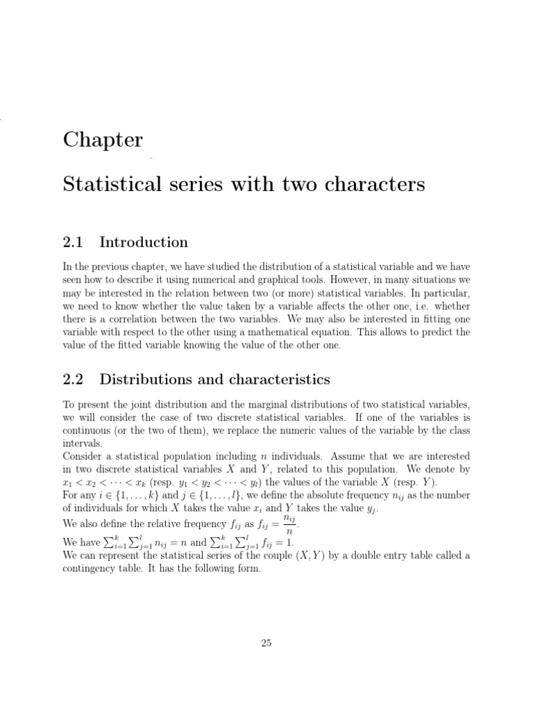 Chapitre2 Stat | PDF | Probability Distribution | Statistics