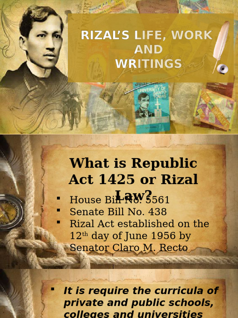 RIZAL Chapter 1 | PDF | Philippines