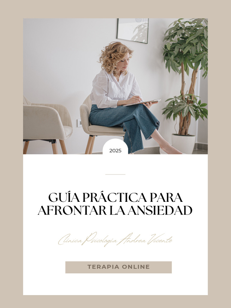 Guía para Afrontar la Ansiedad 2025 | PDF | Ansiedad | Las emociones