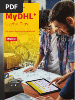 MyDHL+ Shipment Upload Guide | PDF | Comma Separated Values | Computing