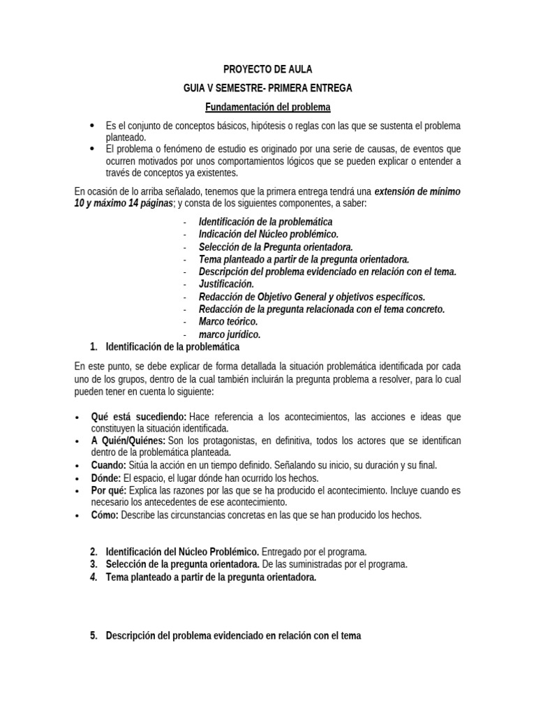 P.A. Guia 5S - Iip 2024 - Primera Entrega | PDF | Teoría