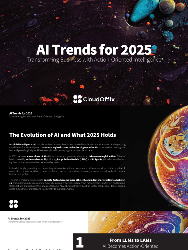 5 - AI - Trends of 2025 - by - CloudOffix | PDF