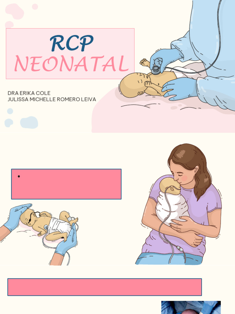 Guía de RCP Neonatal Esencial | PDF | Reanimación cardiopulmonar | Corazón