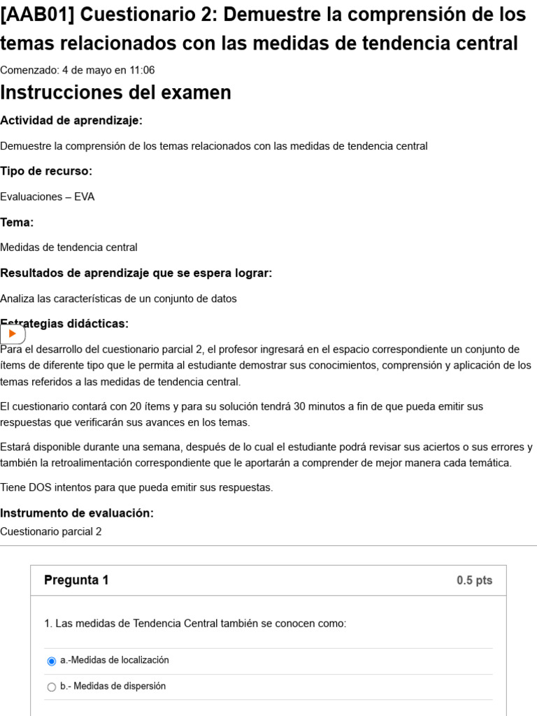 Examen_ [AAB01] Cuestionario 2_ Demuestre la comprensión de los temas relacionados con las ...