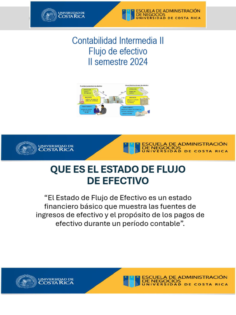 Estado de Flujo de Efectivo: Guía 2024 | PDF | Contabilidad | Economía ...