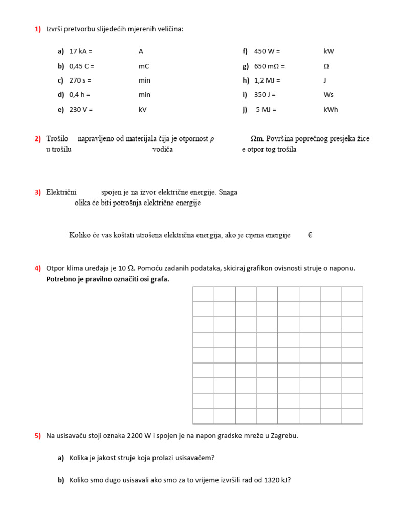 Ispit Struja 2, Vježba 2 | PDF