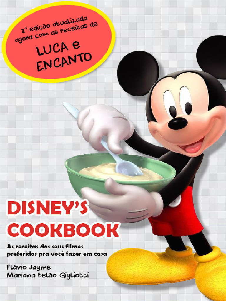 Disneys Cookbook PT BR Segunda Edicao | PDF