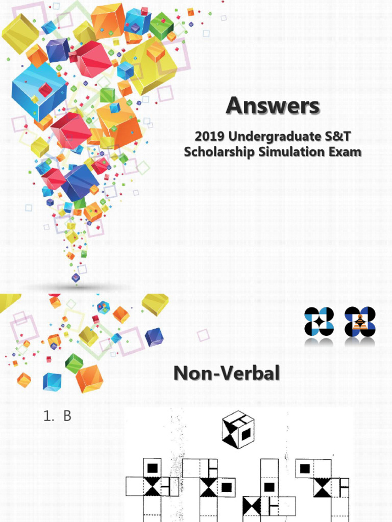 2019 Answers To Simulation Exam | PDF | Chemical Compounds | Chemistry
