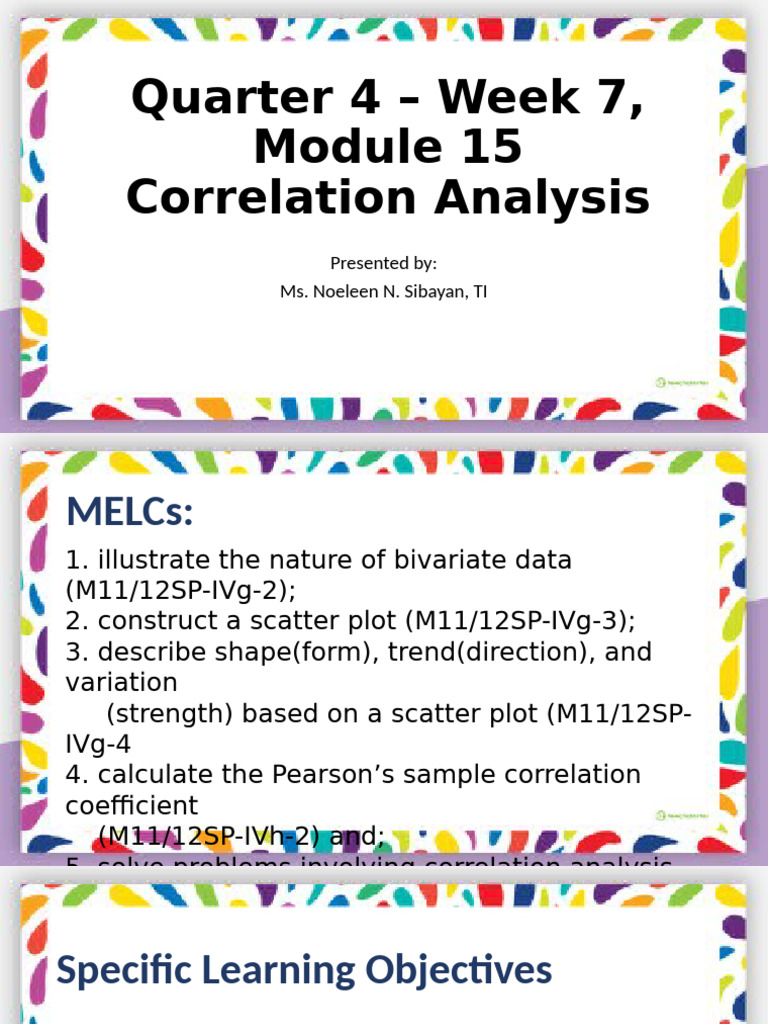 Bivariate Data & Correlation Analysis | PDF | Scatter Plot | Data Analysis