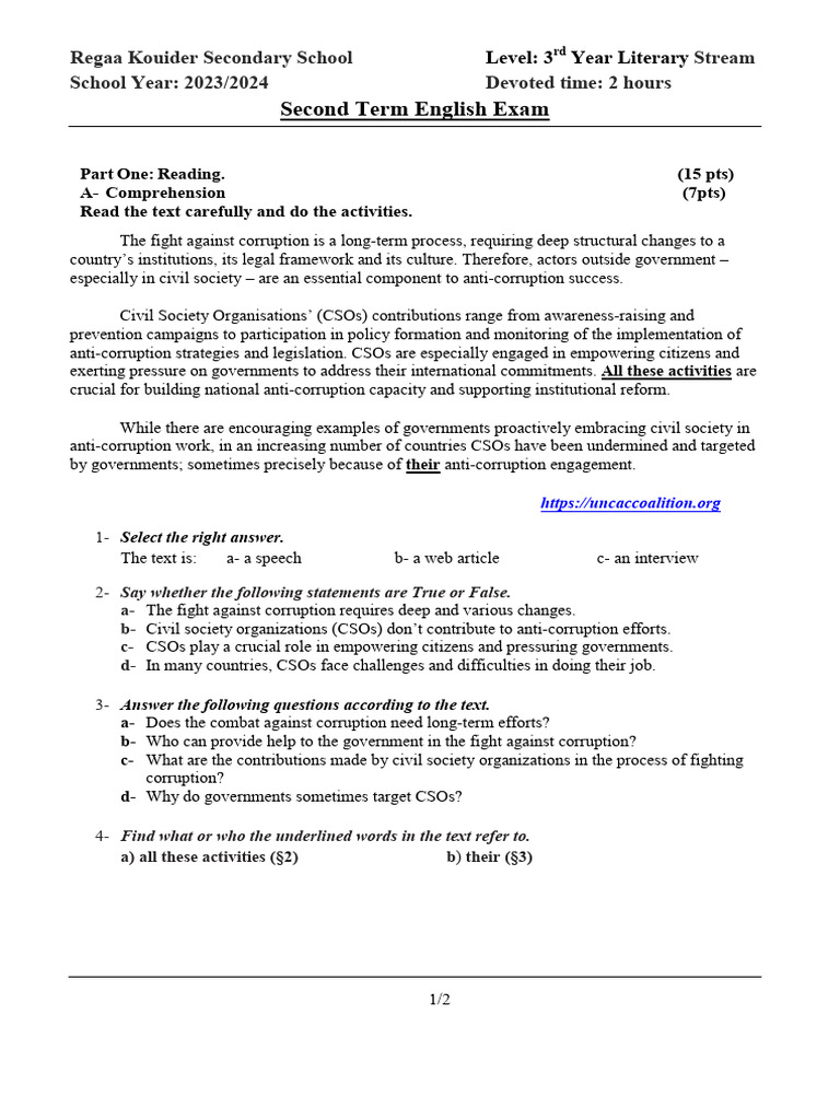 exam two 2024 | PDF