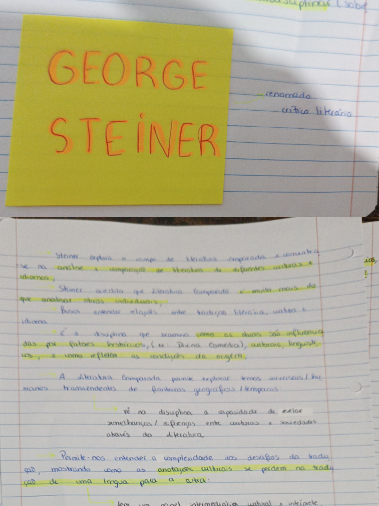 2literatura Comparada (George Steiner) | PDF