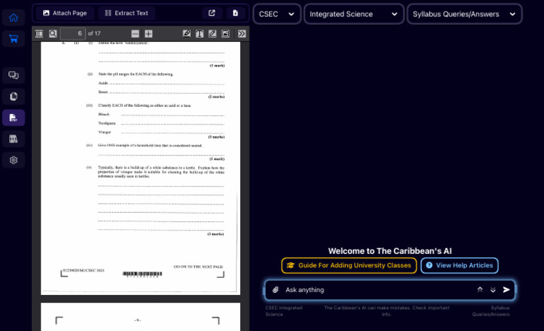CSEC Integrated Science P2 2023.PDF | PDF