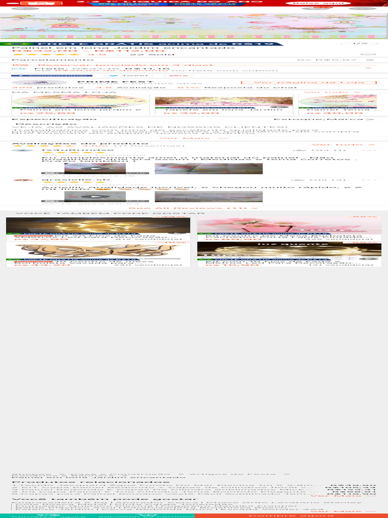 Painel Em Lona Jardim Encantado Shopee Brasil | PDF