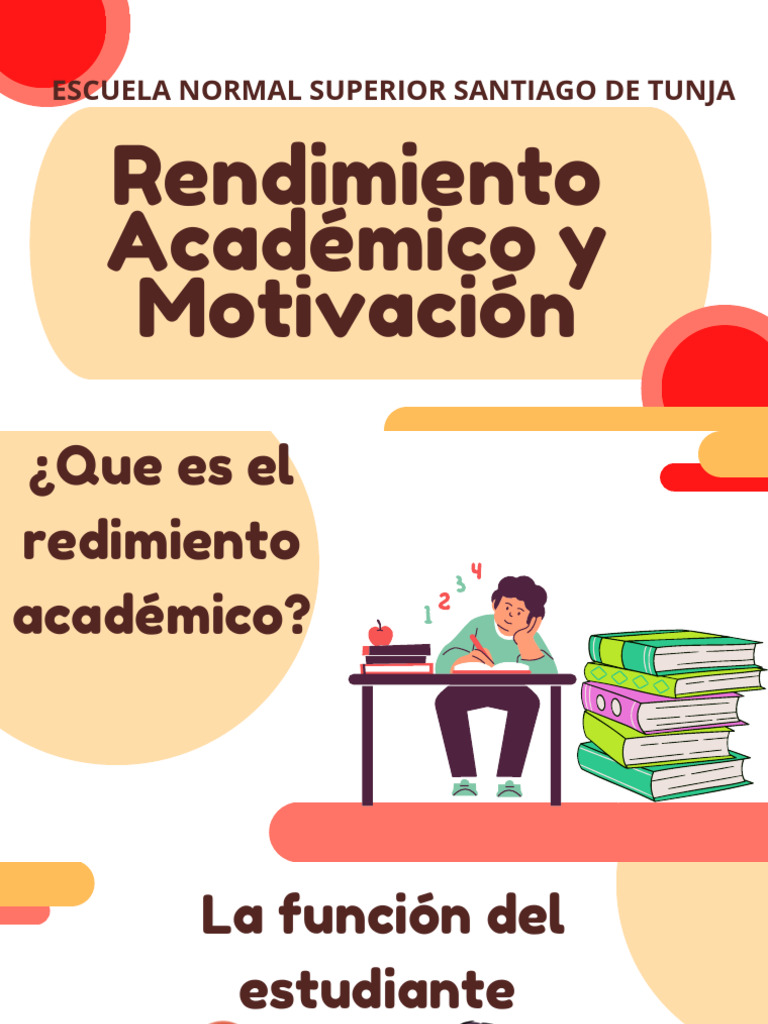 Rendimiento Académico y Hábitos Estudiantiles | PDF