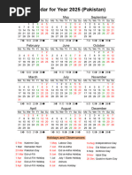 SCHOOL CALENDAR For SY 2025 - 2026 | PDF | Observances | Philippines