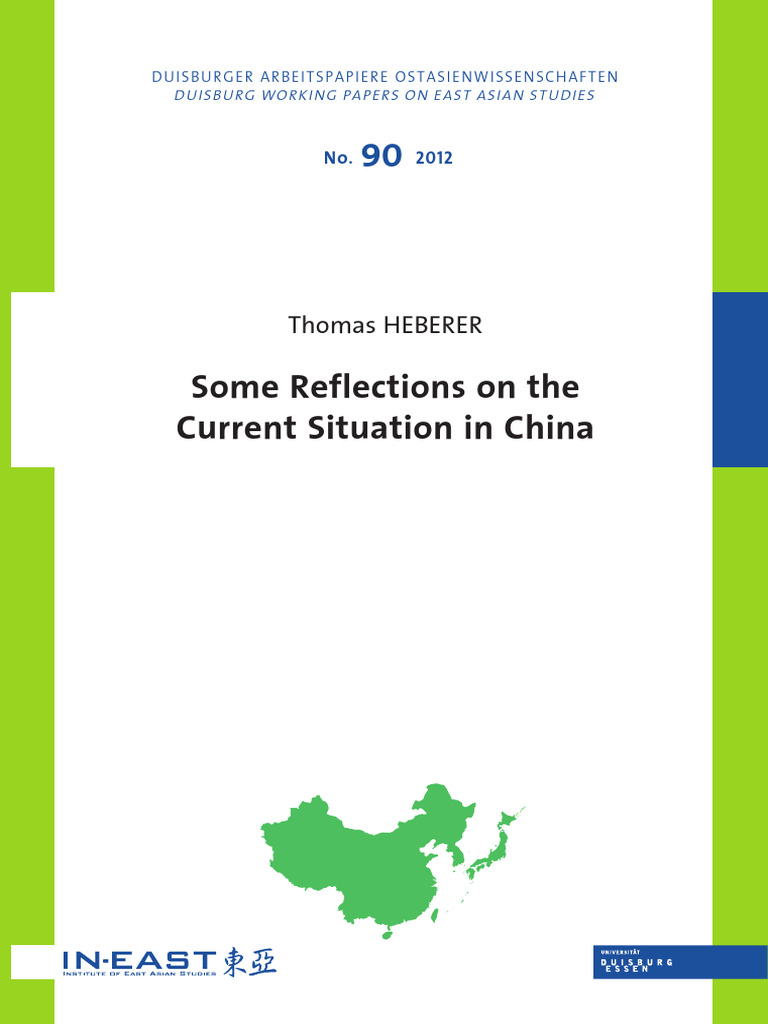 Current Political Landscape in China | PDF | China | World Politics