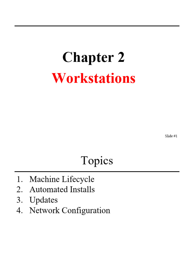 02-chapter 2_Workstations | PDF | Computer Engineering | Computer Architecture