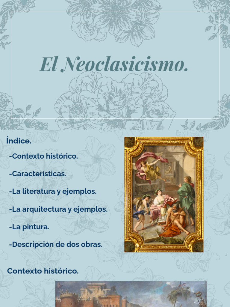 El Neoclasicismo | PDF | Las artes