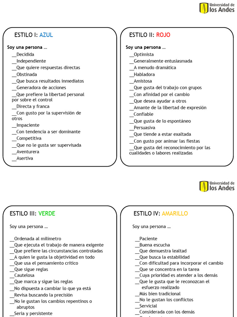 Actividad Estilos de Interacción | PDF | Conceptos psicologicos | Sicología