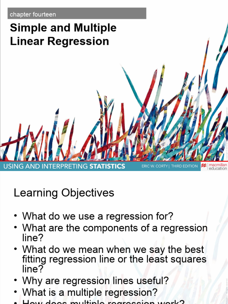 Student Chapter 14- Regression without SE - Tagged | PDF | Linear Regression | Errors And Residuals