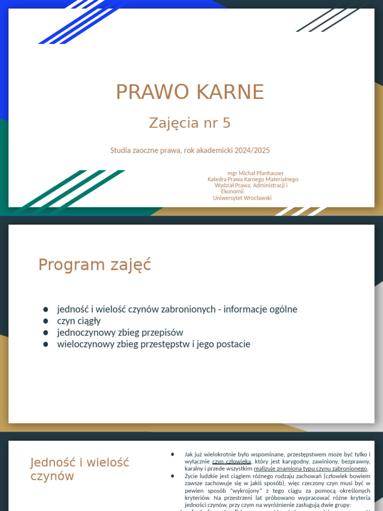 Prawo Karne PR 5 | PDF