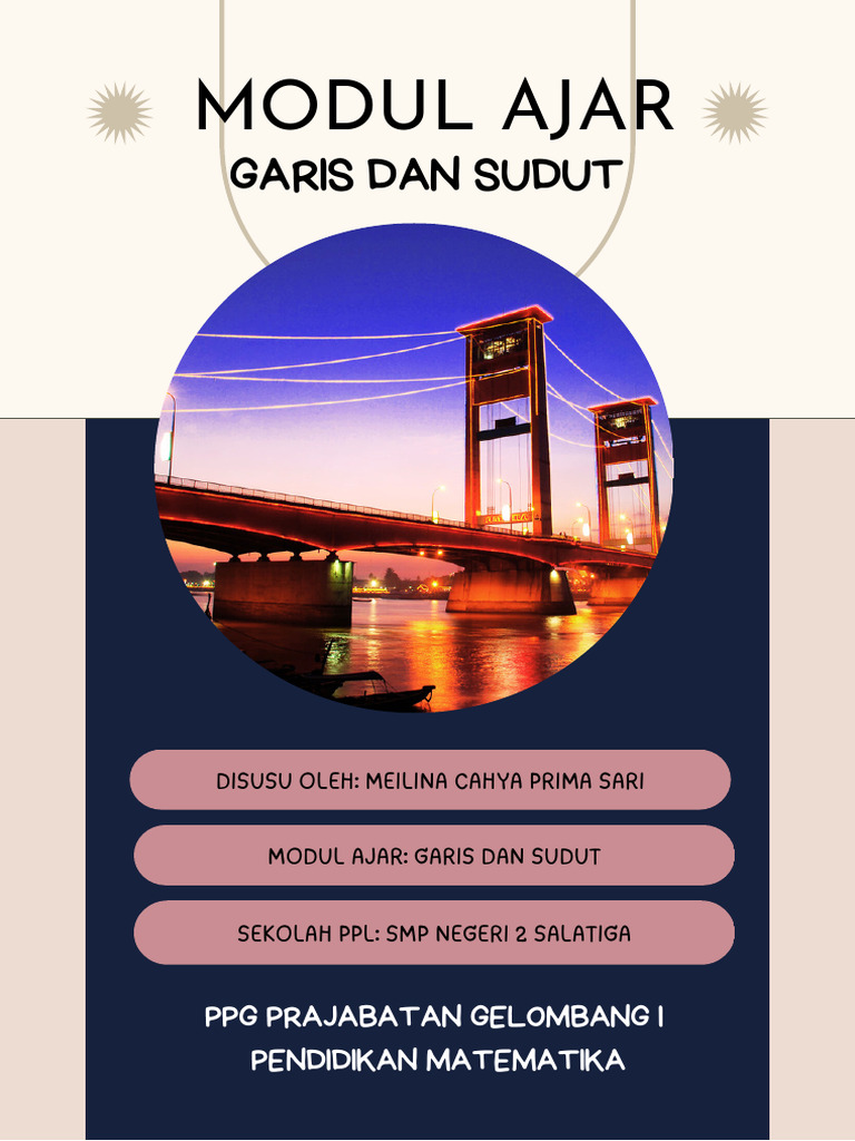 Modul Ajar Garis Dan Sudut Kelas Vii Ber | PDF