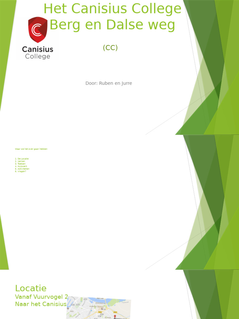 Canisius Presentatie | PDF