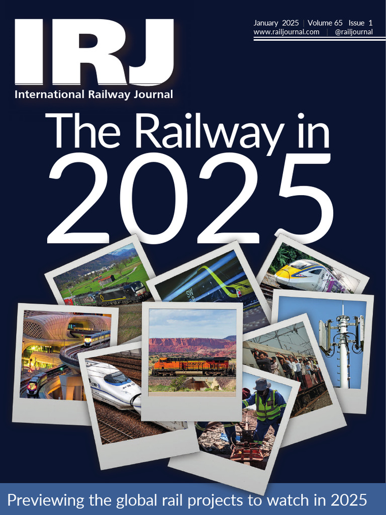 International Railway Journal JANUARY 2025 | PDF | European Union | Rail Transport