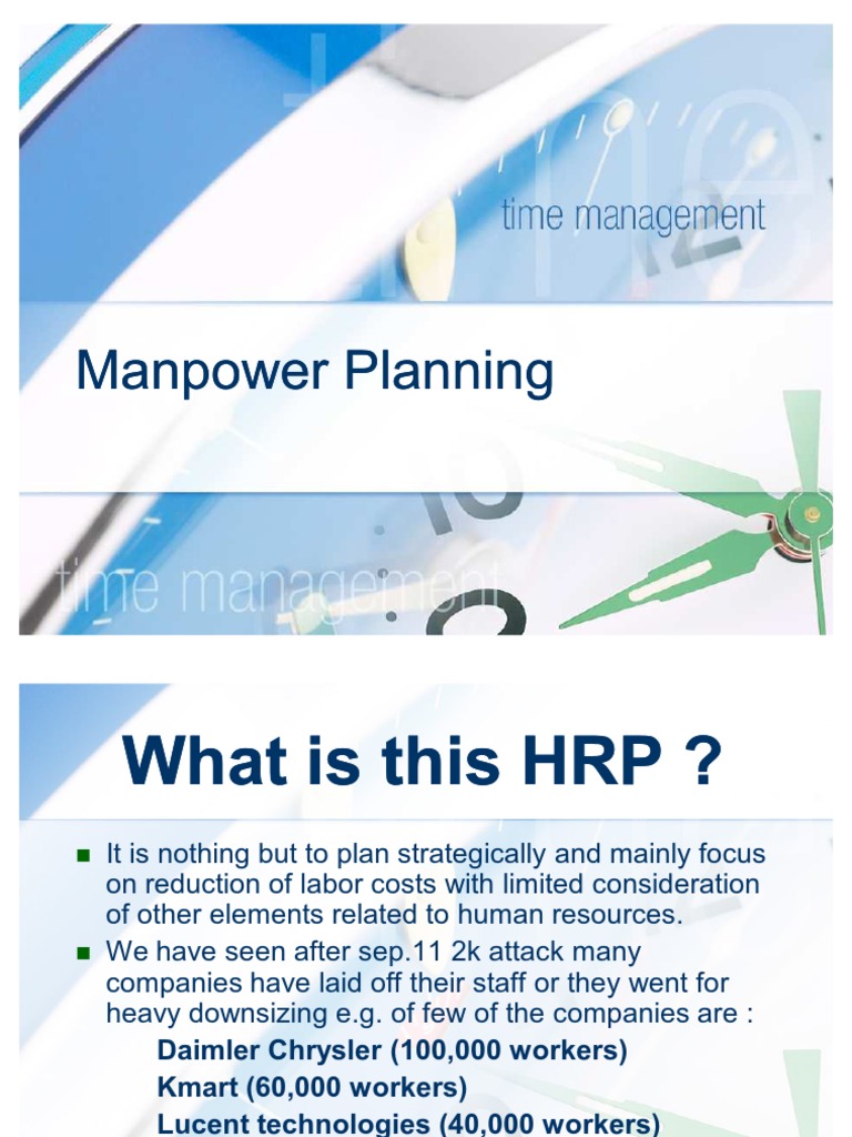 Manpower Planning and Recruitment Guide | PDF | Recruitment | Employment