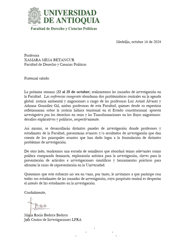 Xamara Mesa Betancur | PDF