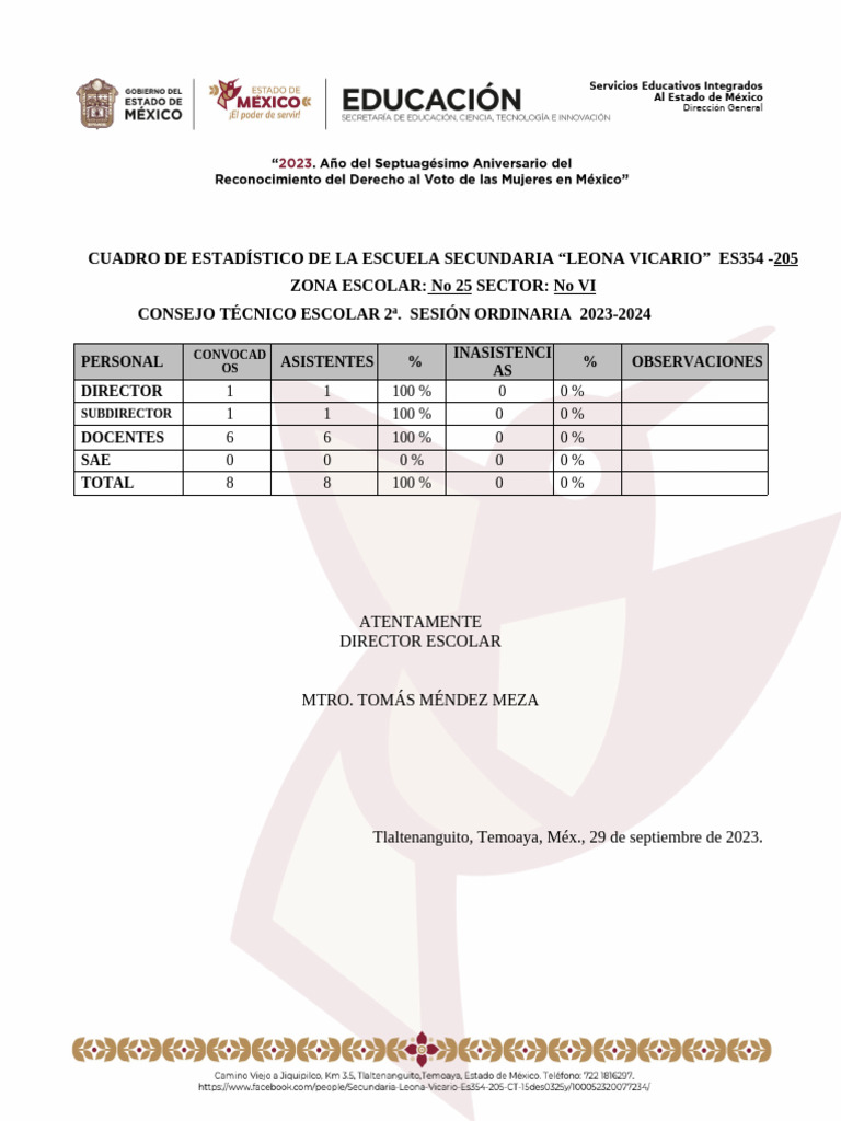 1. Estadística_2_CTE_15DES0325Y | PDF