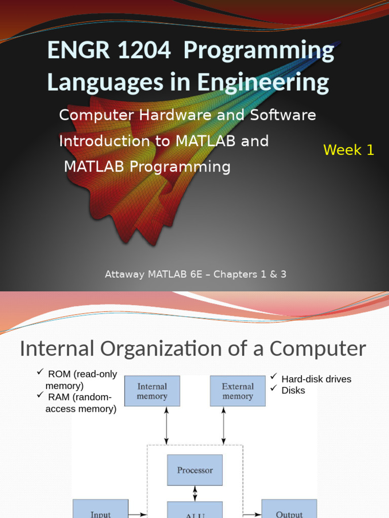 Introduction to MATLAB Programming | PDF | Integer (Computer Science ...