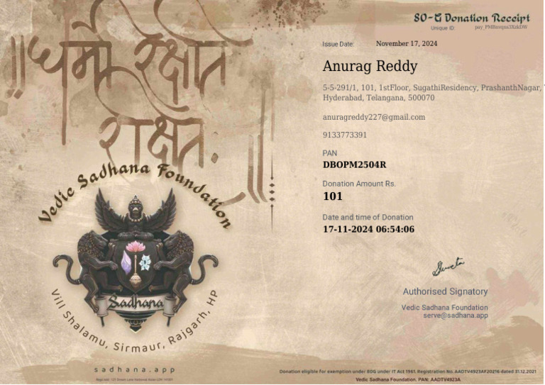 Anurag Reddy | PDF