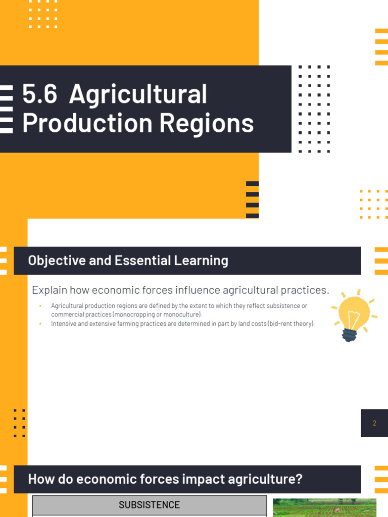 Economic Forces in Agriculture | PDF | Agriculture | Intensive Farming