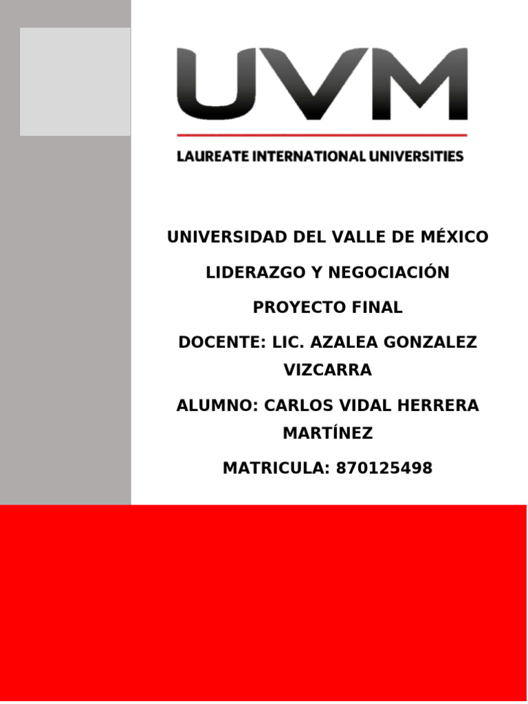 Proyecto Final | PDF