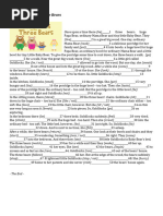 Goldilocks and The 3 Bears Script | PDF | Goldilocks And The Three ...