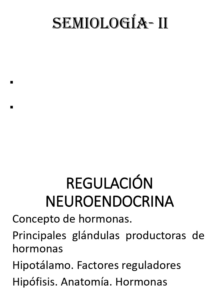 0 24-Regulación Neuroendocrina | PDF | Glándula pituitaria | Hormona