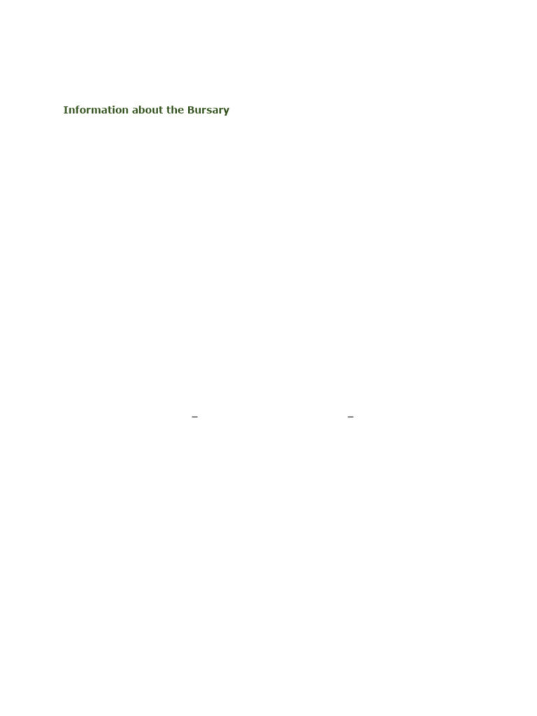 Aspiring Teachers: Funza Lushaka Guide | PDF | Academic Degree | Postgraduate Education