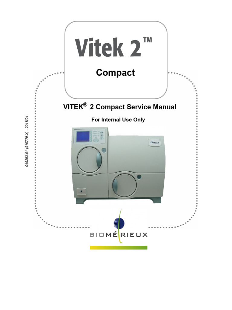 Service Manual - Vitek 2 Compact - Ref. 049293-01 - Info 4501 - Mar 4485 | PDF | Electrostatic ...