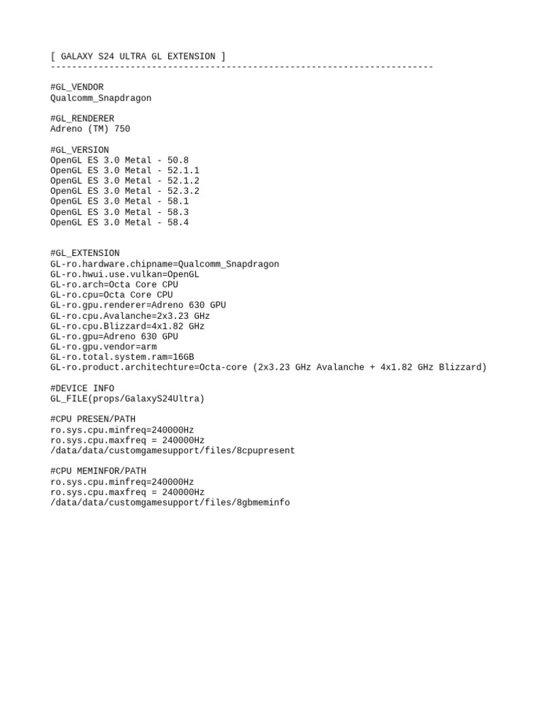 Galaxy S24 Ultra Extension | PDF