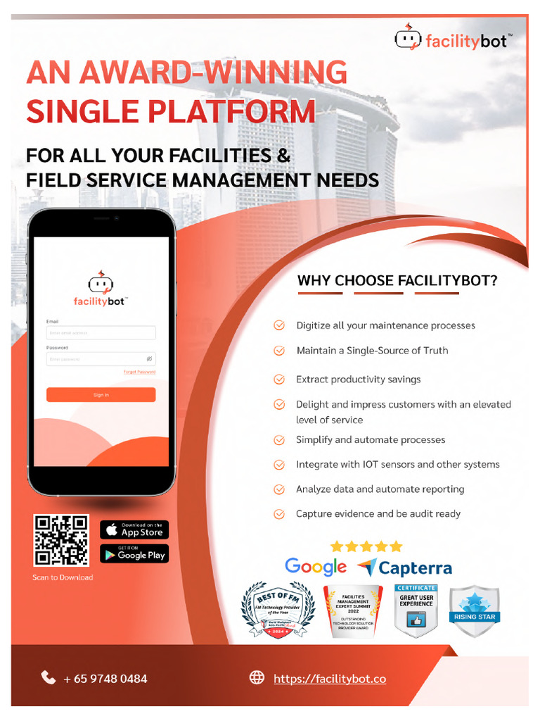 FacilityBot Brochure (Ver 08_24) (1) | PDF