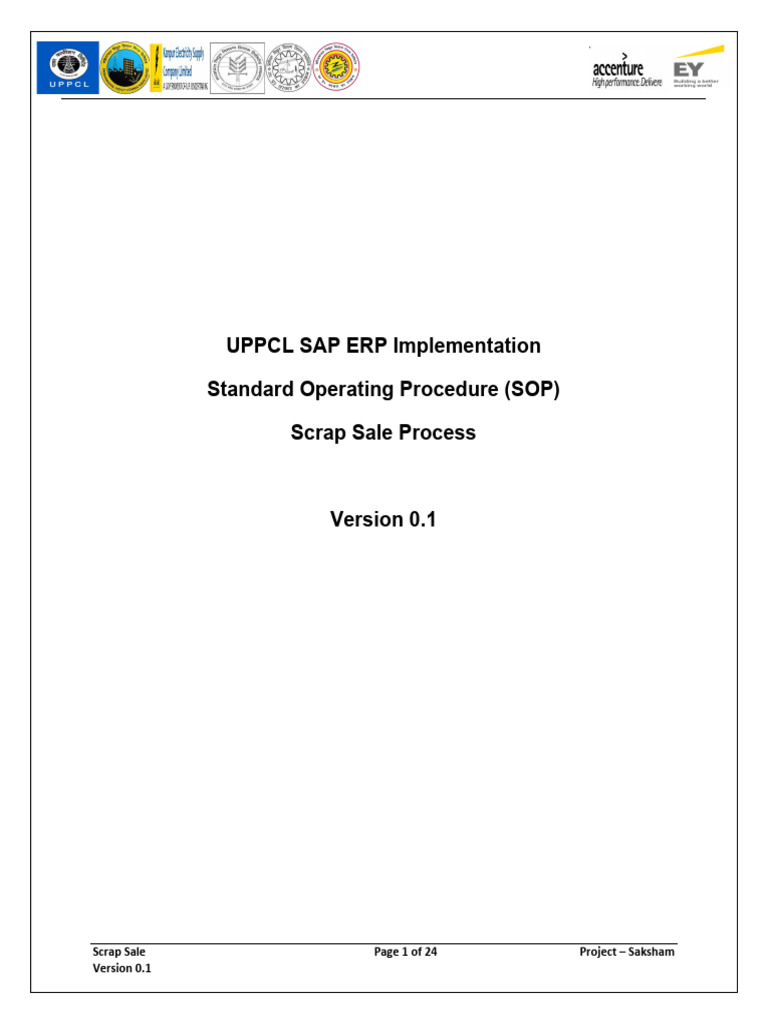 UPPCL - FICO - Scrap Sale Processing-V1 - 241205 - 165647 | PDF ...
