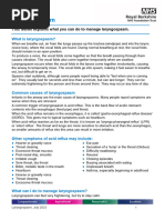 Supraglottic Swallowing Maneuver Guide | PDF | Human Diseases And ...