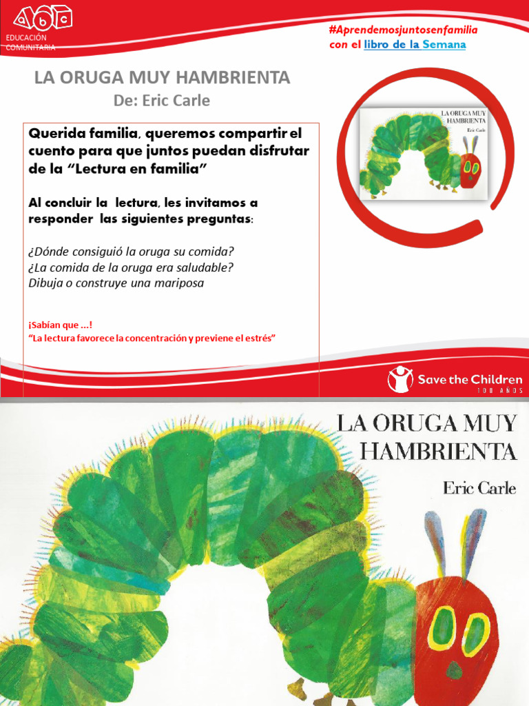 La Oruga Muy Hambrienta | PDF
